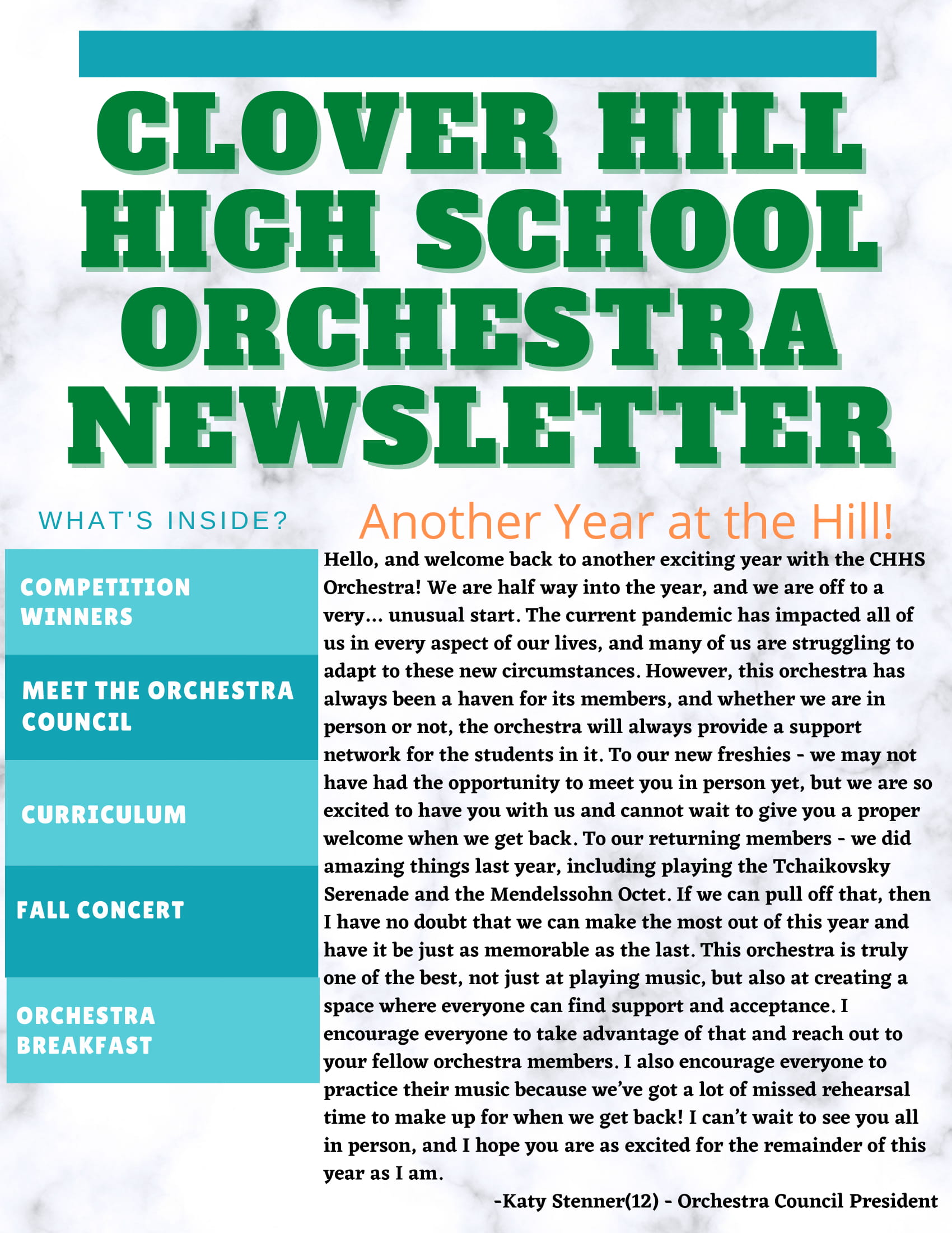 CHHS Orchestra Website
